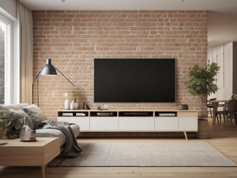 17 Brick TV Wall Design Ideas for 2024 - TrendingBuzzX
